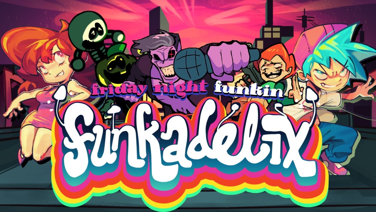 Friday Night Funkin' Funkadelix | FNF But With Lyrics (FNF Mod/Weeks 1 ...