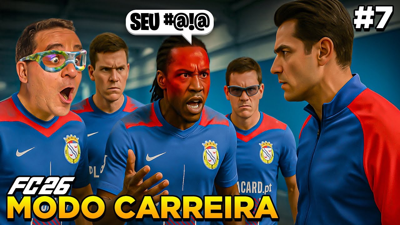 EAFC 26 MODO CARREIRA #7 - EQUIPA DE RASTOS E BALNEÁRIO DIVIDIDO - YouTube