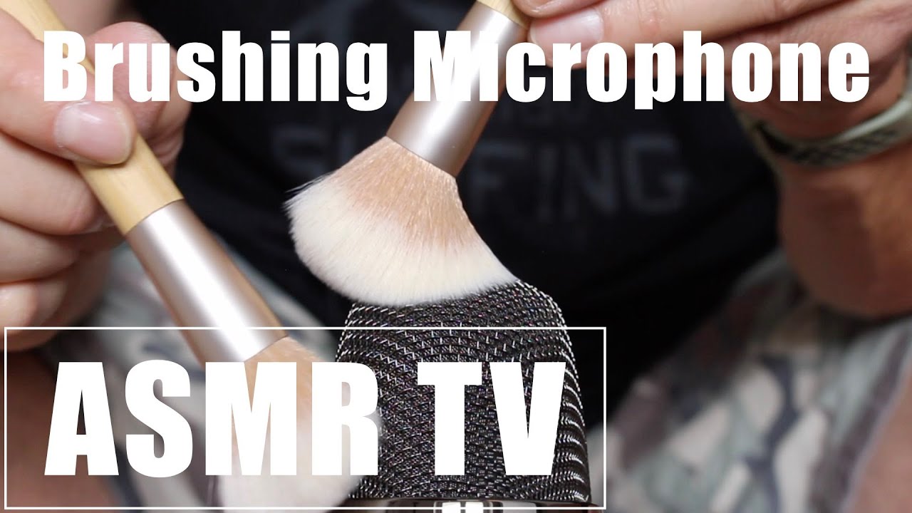 (No Talking)Microphone brushing, new video... ASMR Relaxing Sounds for Sleep and Relaxation ...