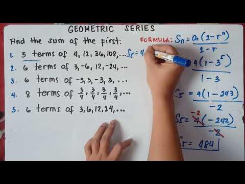Geometric Series | Finding the Sum of Geometric Sequence | Explain in ...