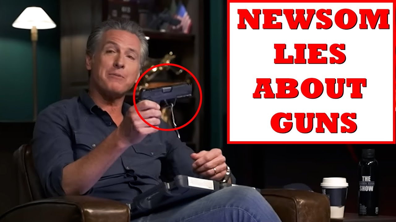 Gavin Newsom LIED to Shawn Ryan’s Face About Concealed Carry - YouTube