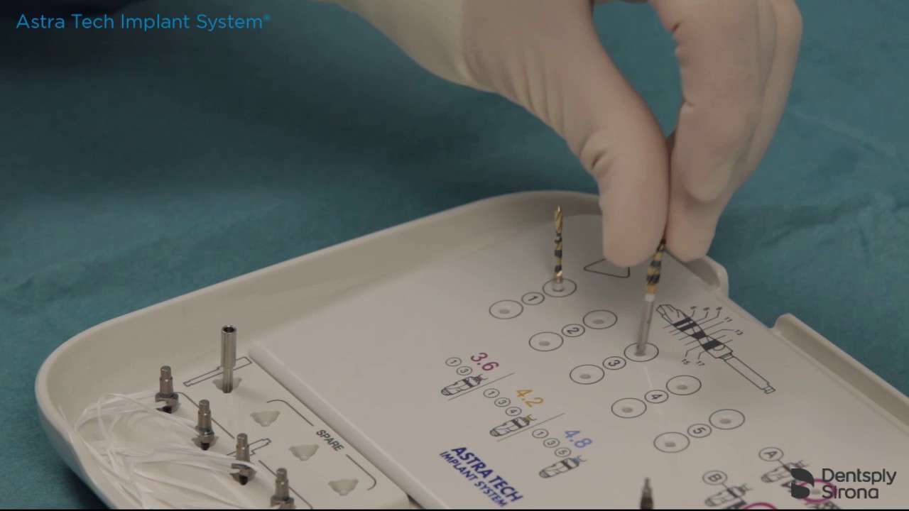 Astra Tech Implant System™ EV – How to place a drill in the surgical ...