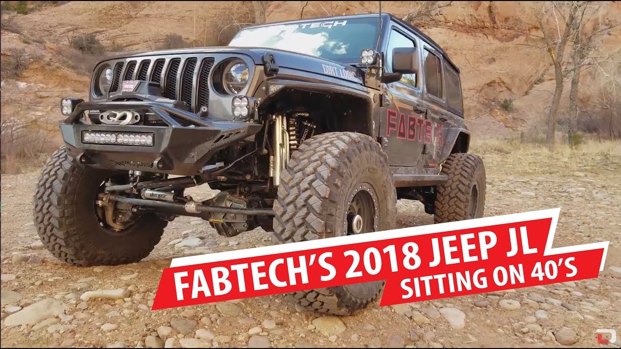 Driving Line: Ride of The Week: Fabtech's 2018 Jeep Wrangler JL - YouTube