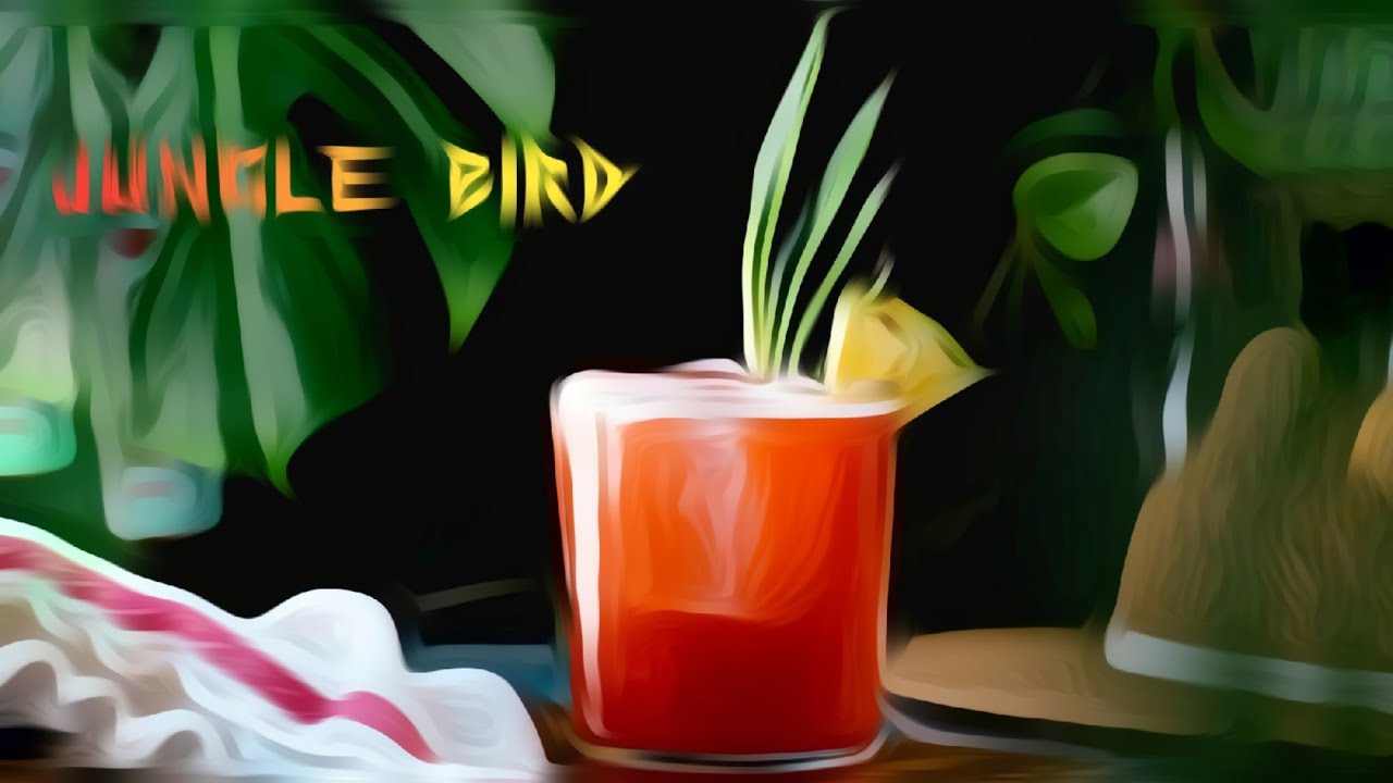 JUNGLE BIRD cocktail ( recipe and how to make ) - YouTube