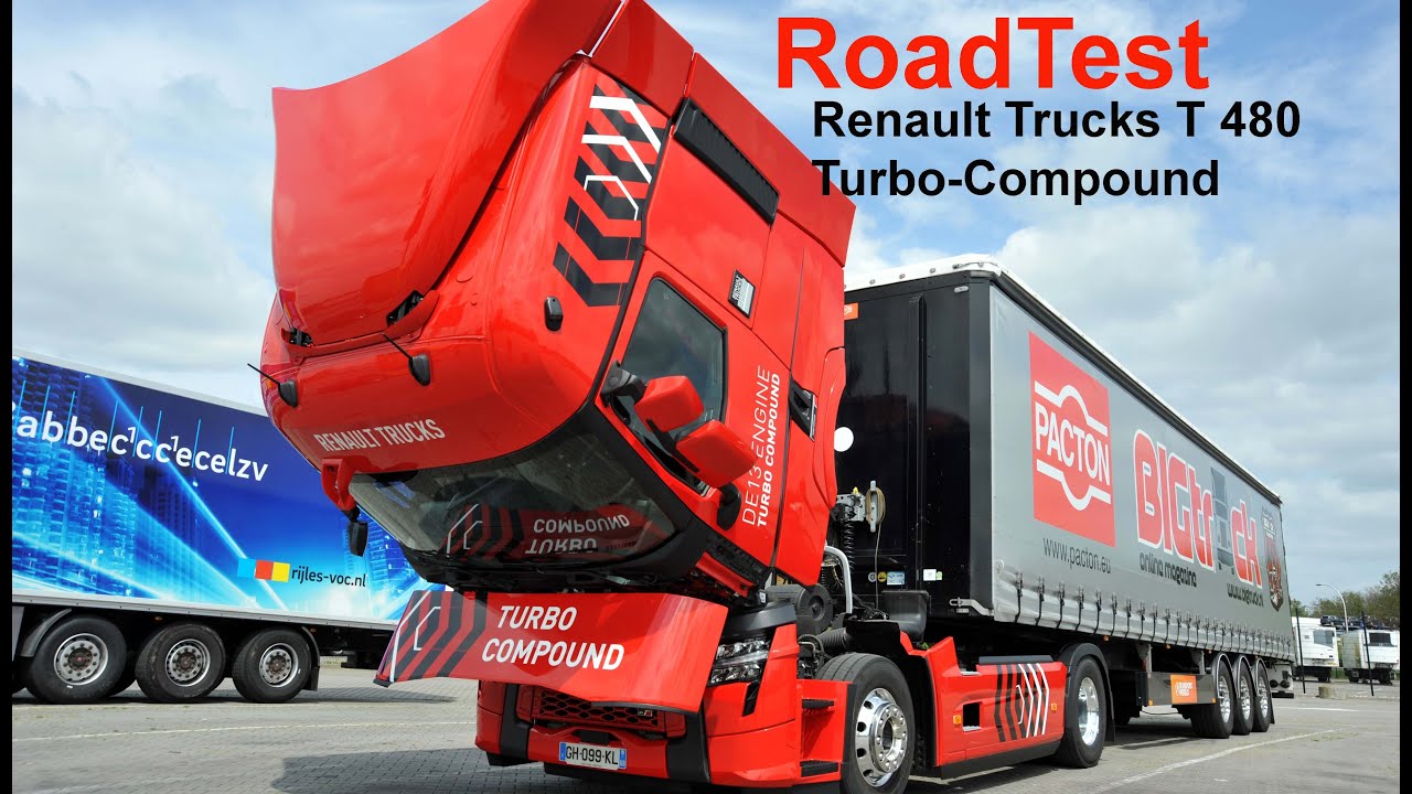 RoadTest Renault Trucks T480 Turbo Compound - YouTube