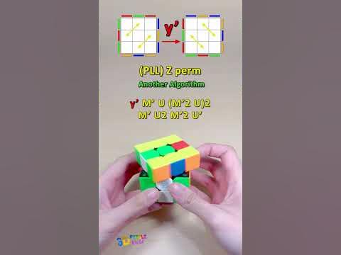 ASMR 4K | Z perm (Another Algorithm) - PLL | Finger Tricks | CFOP | Rubik's Cube | 3D Puzzle # ...
