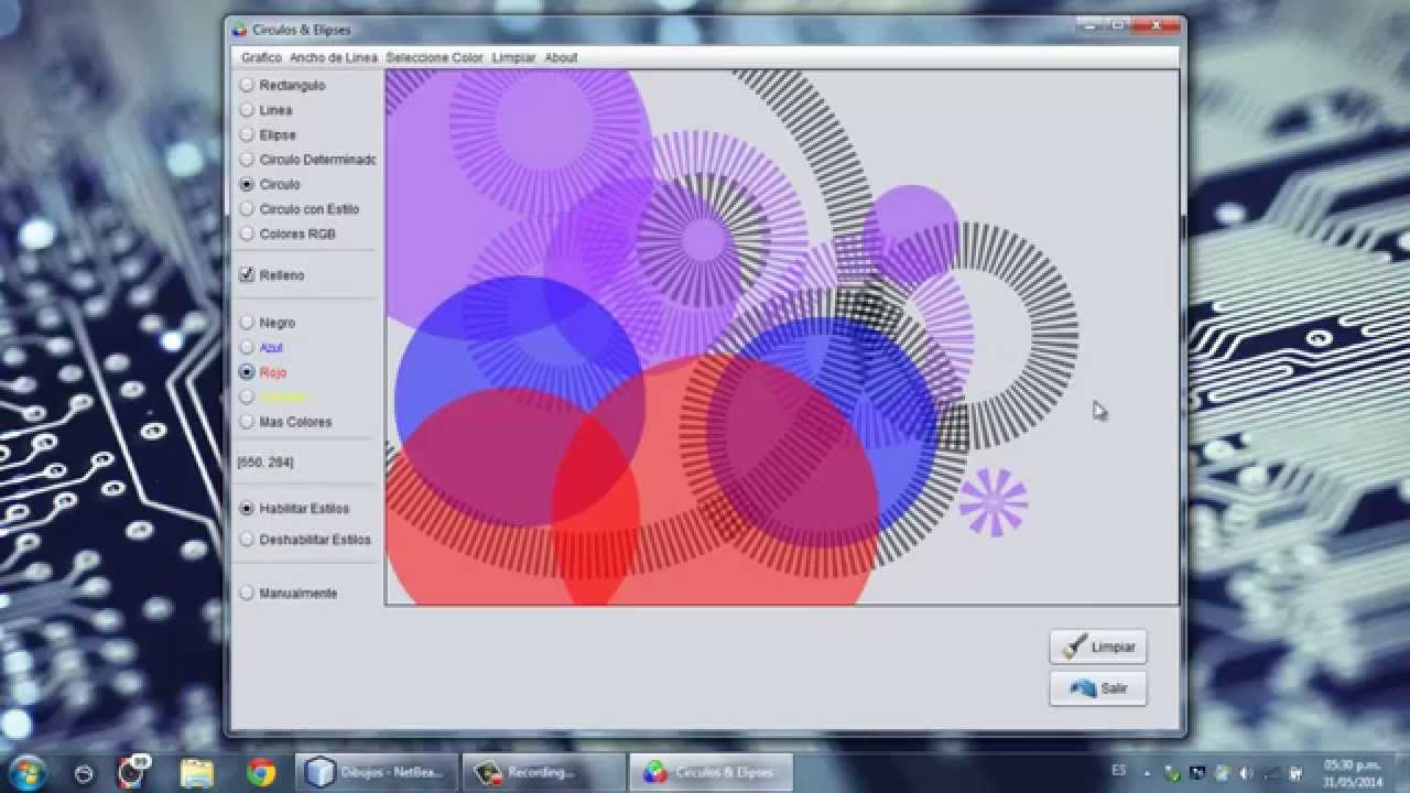 Figuras Geometricas en Java - YouTube