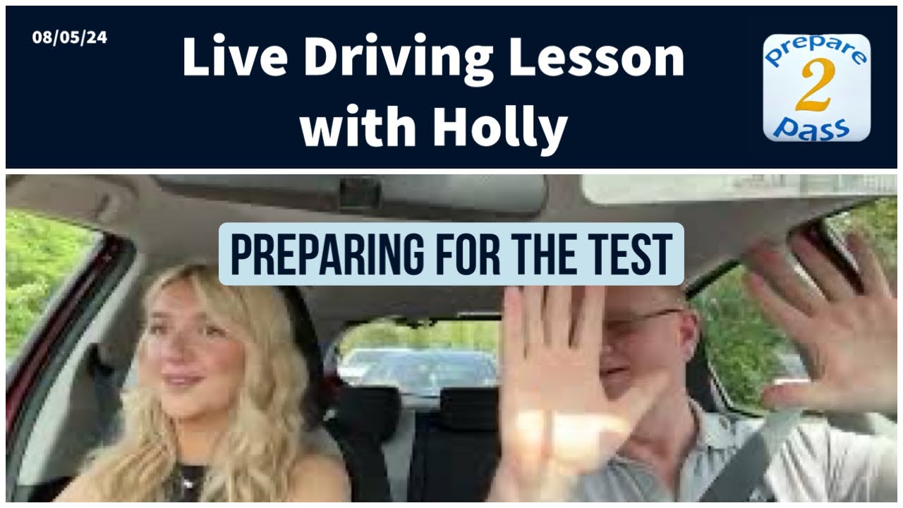 Prepare2pass On a live Driving Lesson with Holly - YouTube