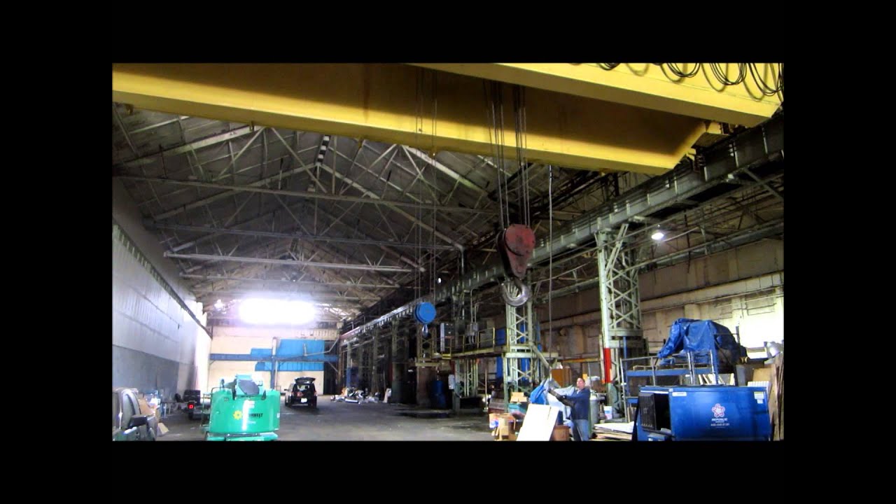 Lot 1 Conco Overhead crane - YouTube
