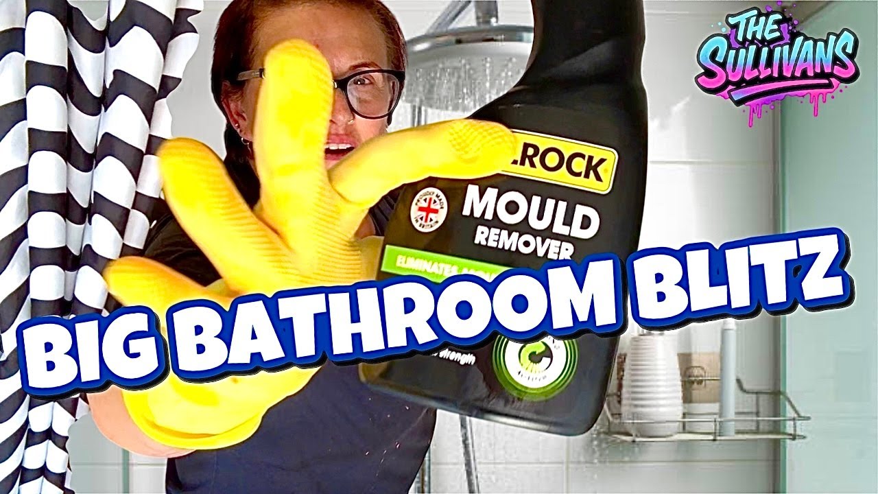 ** MUM of 12 BIG Bathroom BLITZ & Chat! ** | EPIC Clean With Me DITL! - YouTube