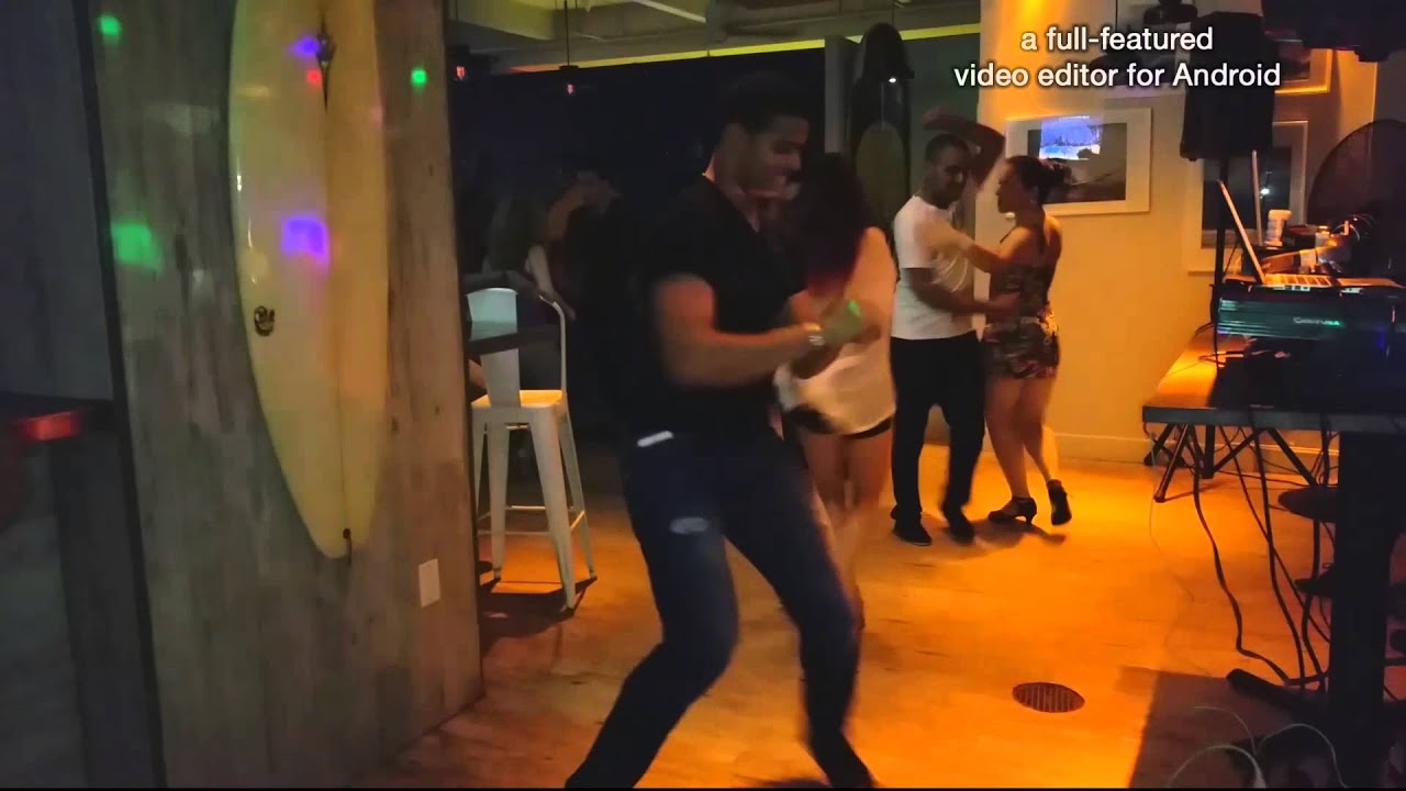 Uriel And Vera Rowe social dancing. - YouTube