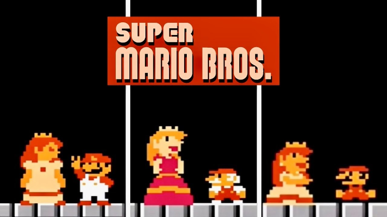 Evolution Of Princess Peach Rescuing Mario In Smb1 Youtube