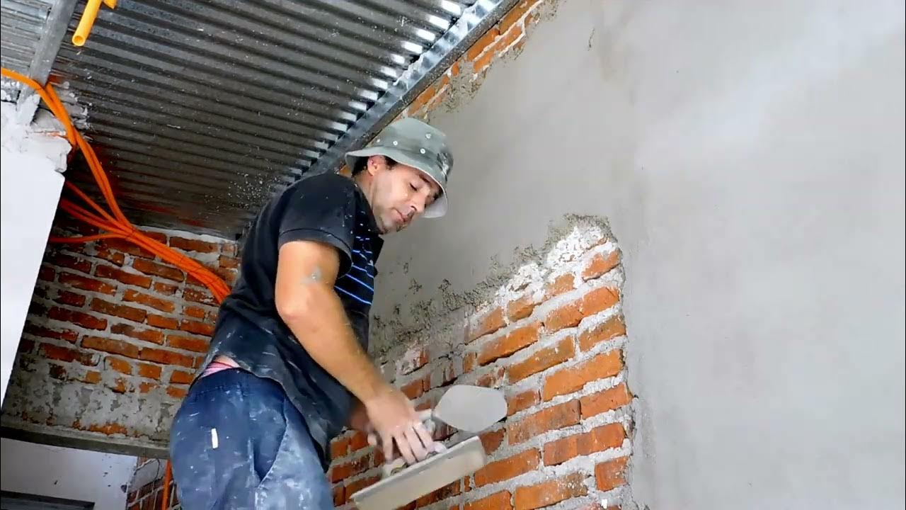 Cómo reparar y revocar paredes un tutorial completo - YouTube