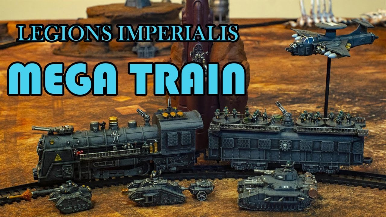Legions Imperialis Mega Train - YouTube