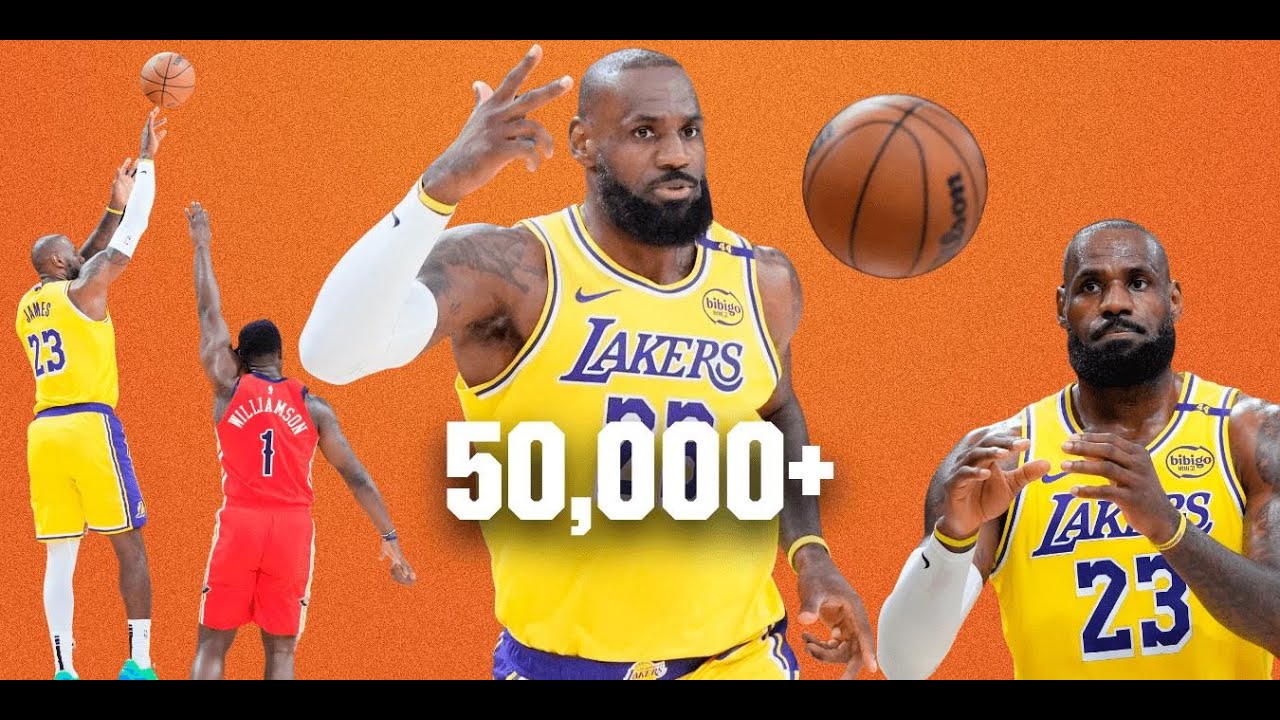 Lebron James Notches 50K Career Points and Luka's Historic Night! - YouTube