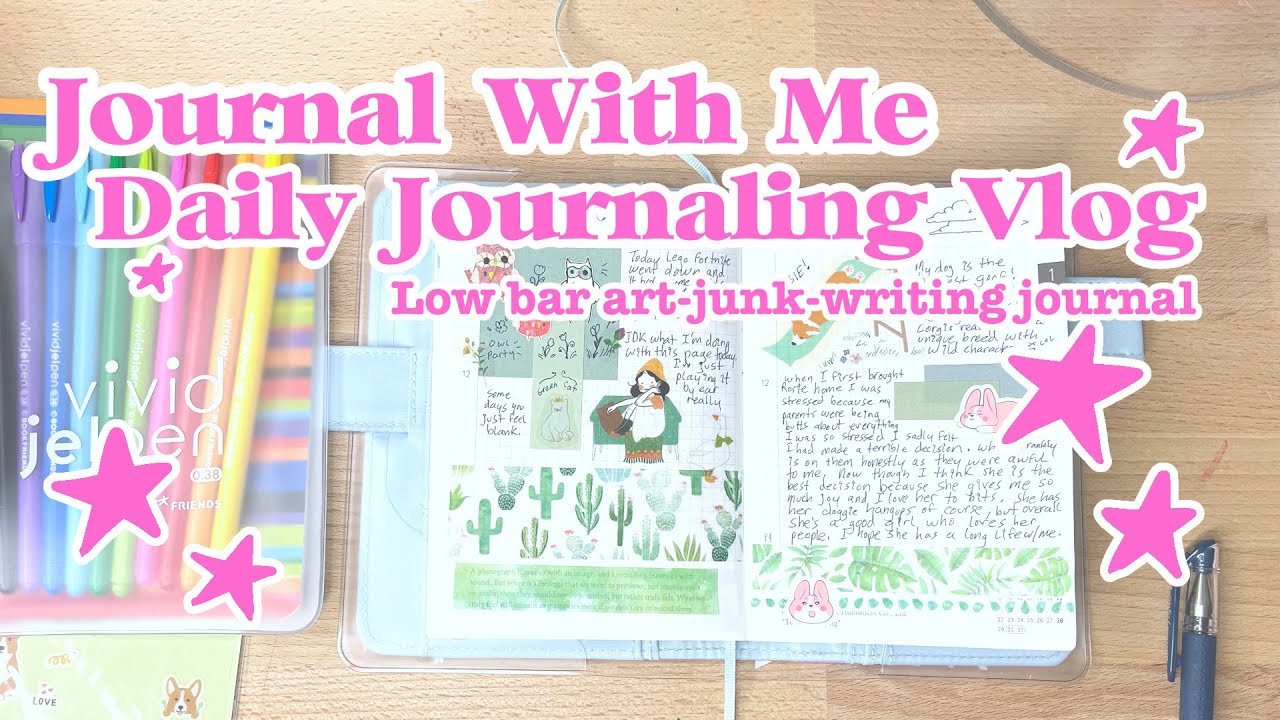 Daily Journaling Vlog- Talking about Pets, Food and etc. - Hobonichi ...