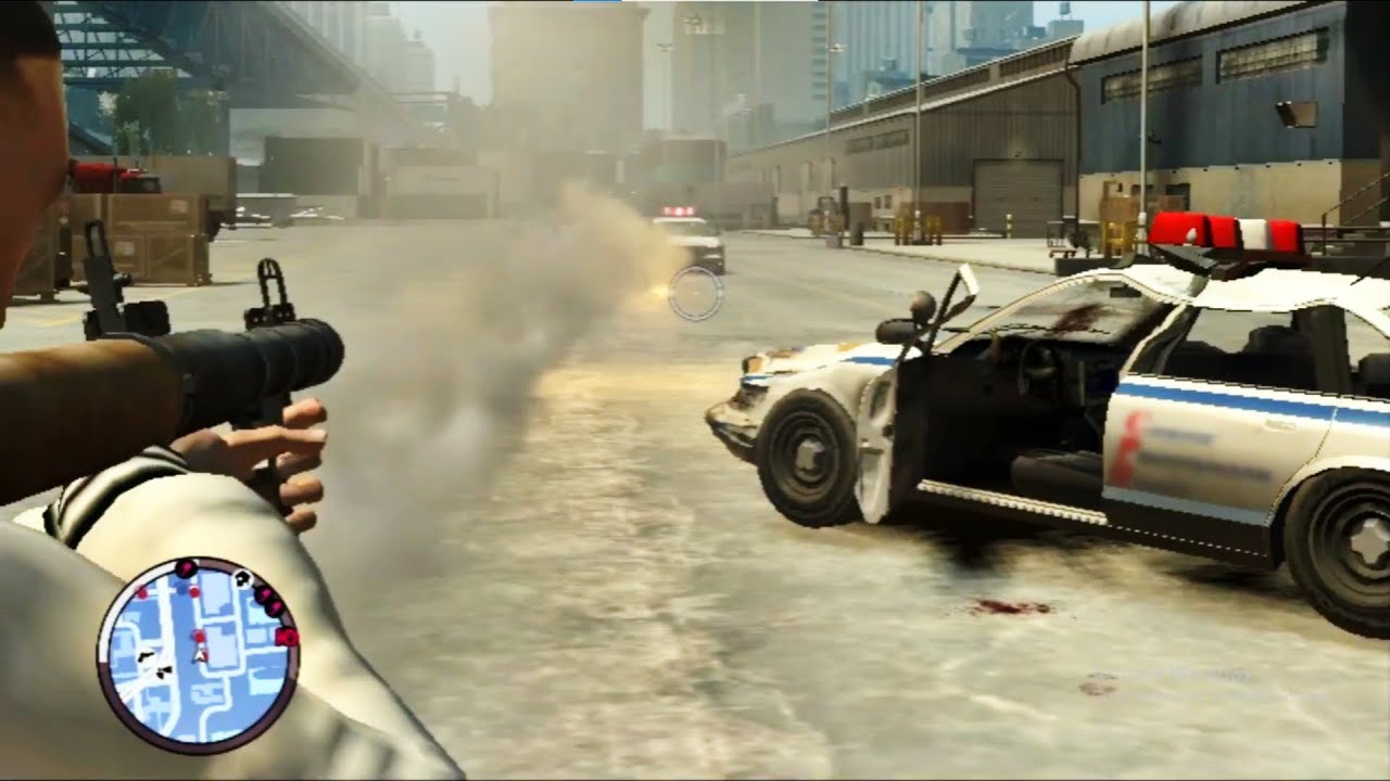 COP CAR APOCALYPSE! Rocket Launcher Attack & Police Mayhem in GTA 4 ...