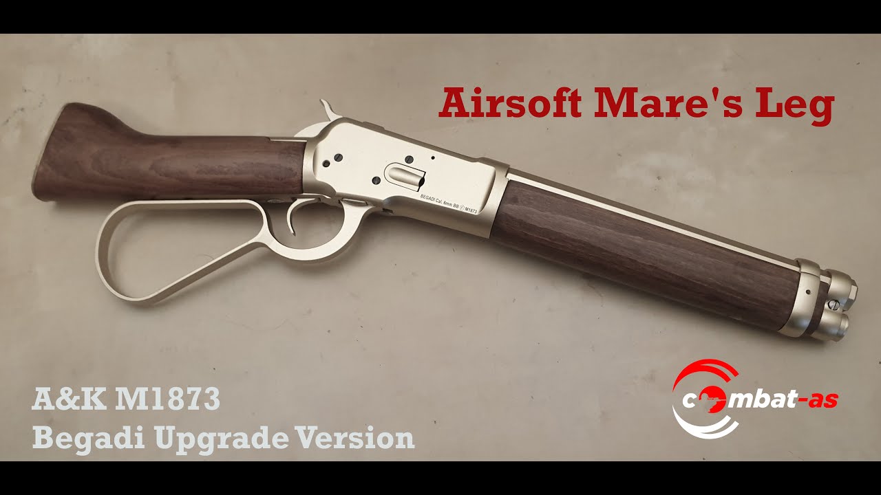 Airsoft Mare's Leg | A&K M1873 Upgrade Version | Winchester Model 1873 ...