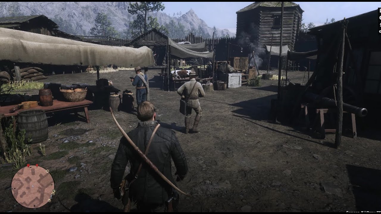 Red Dead Redemption 2 | Exploring Fort Wallace | PC 1440p - YouTube