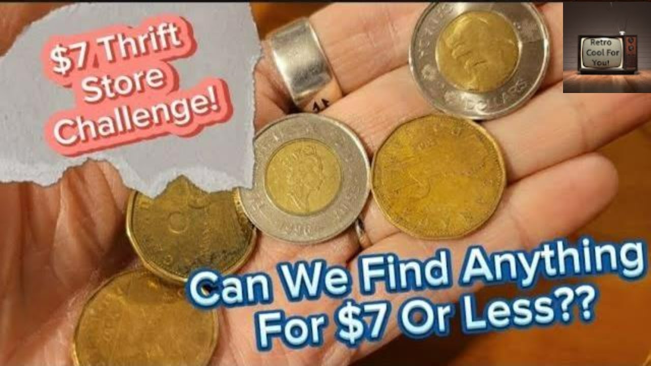 $7 Thrift Store Challenge! Mission Thrift Trip - YouTube