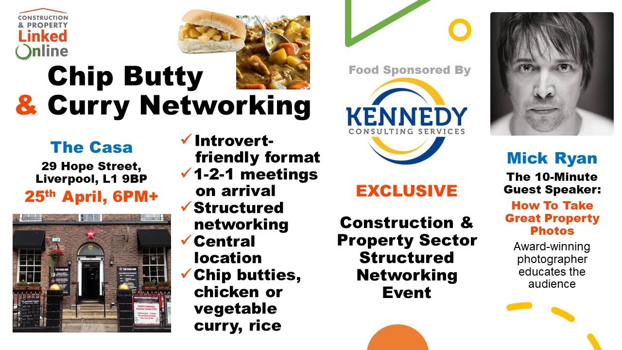 2023 April "Chip Butty & Curry" Networking Event For Those In ...