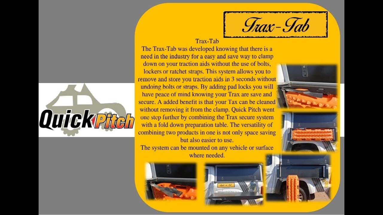 TraxTab Operation - YouTube