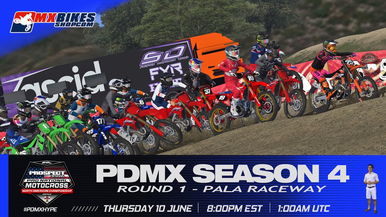 Mx Bikes - 2022 PDMX | MX2 R1 - Pala Raceway - YouTube