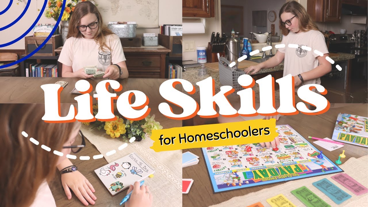 Teaching Life Skills in Your Homeschool: Chores, Time & Money Made Easy ...