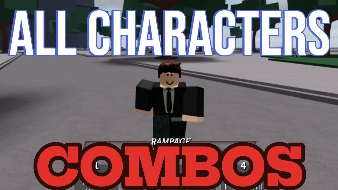 All Characters Combos Roblox Strongest Battleground - YouTube