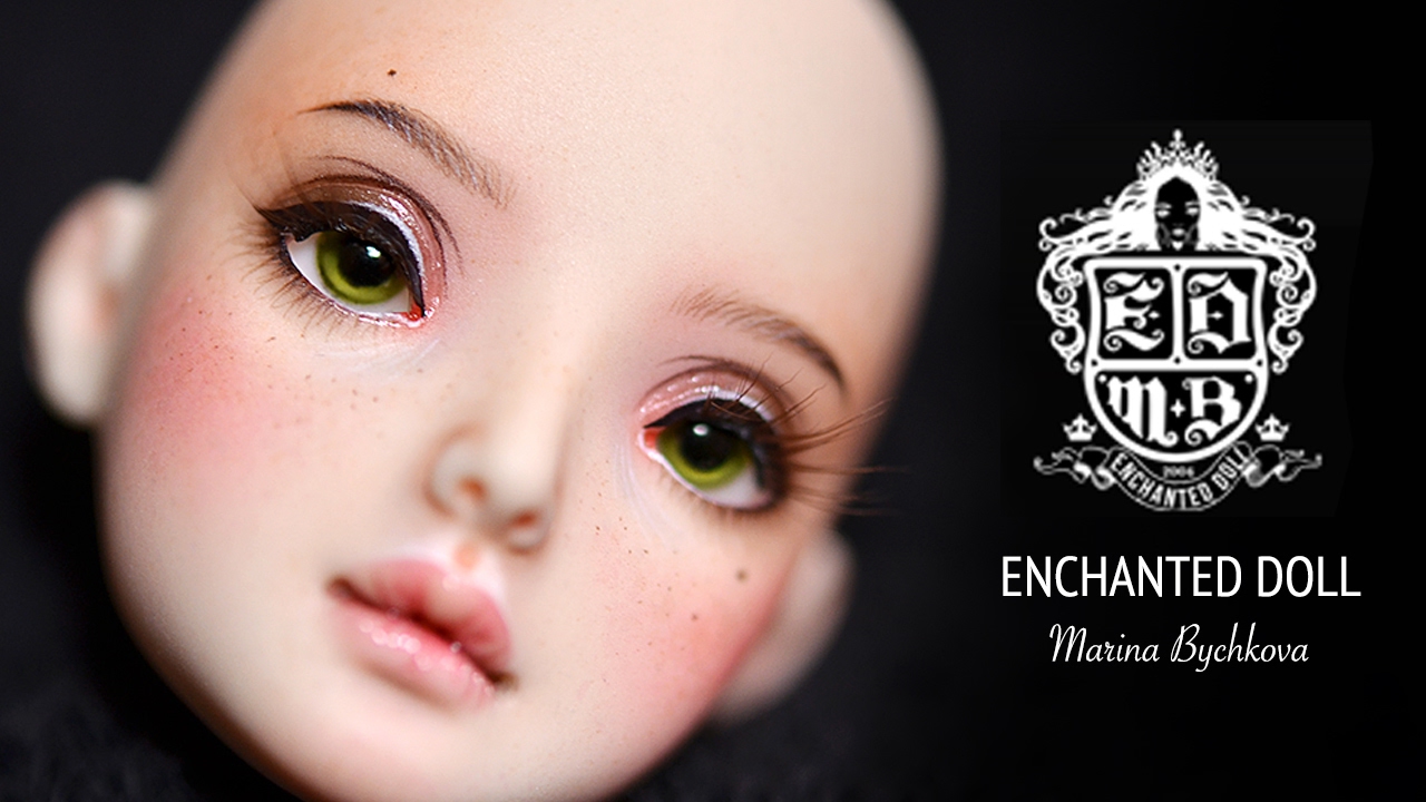 Enchanted Doll Faceup Timelapse - YouTube