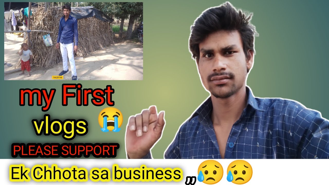 my first vlogs// my first video //chota sa business - YouTube