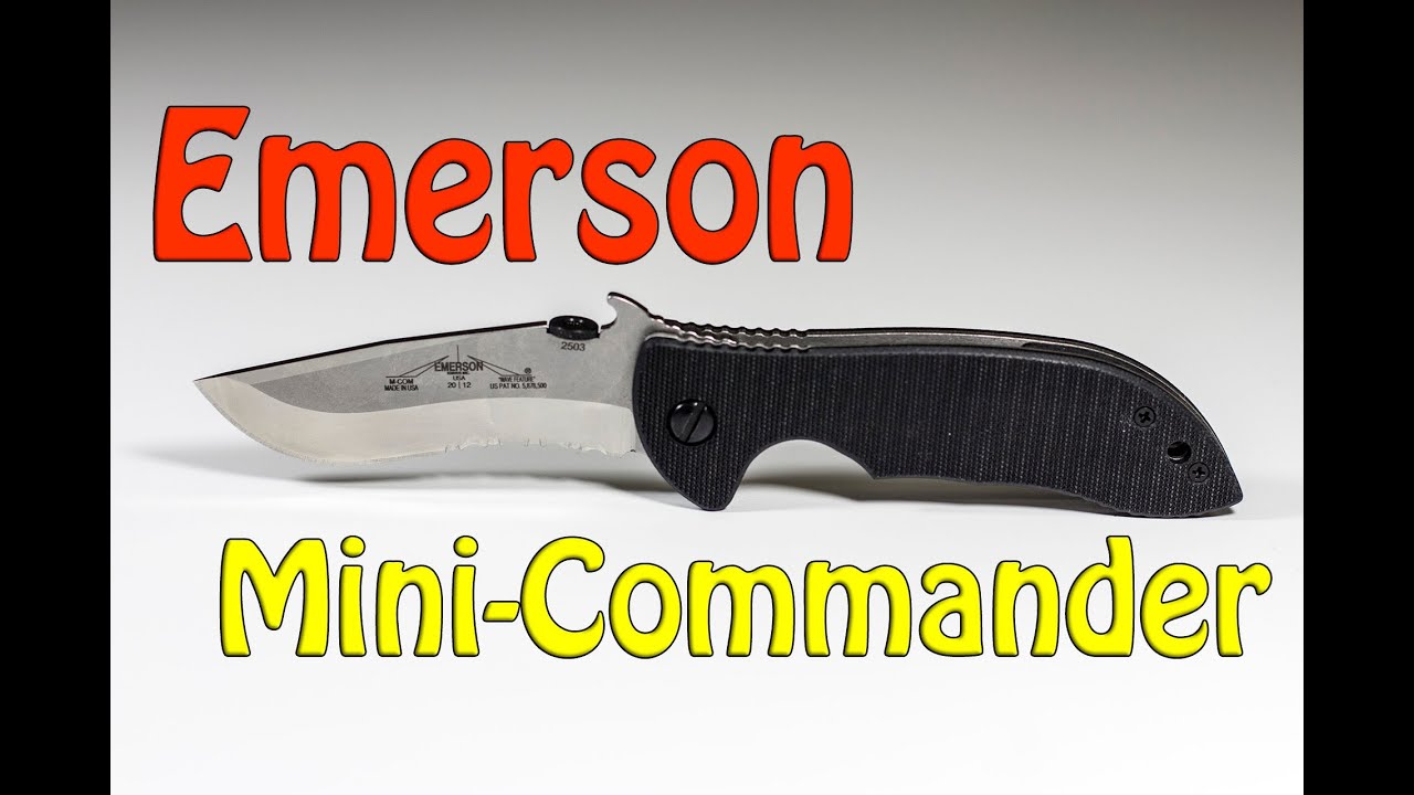 Emerson Mini Commander - YouTube