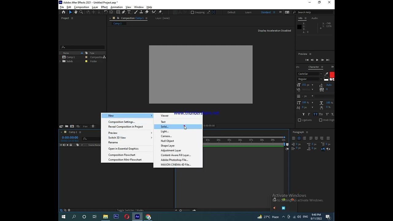 How To Rotate Shape Or Anything In After Effect And Animate The Things How To Rotate Shape Or Anything In After Effect And Animate The Things