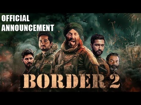 BORDER 2 : OFFICAL ANNOUNCEMENT 🔥🔥 | Sunny Deol | JP & Nidhi Dutta ...