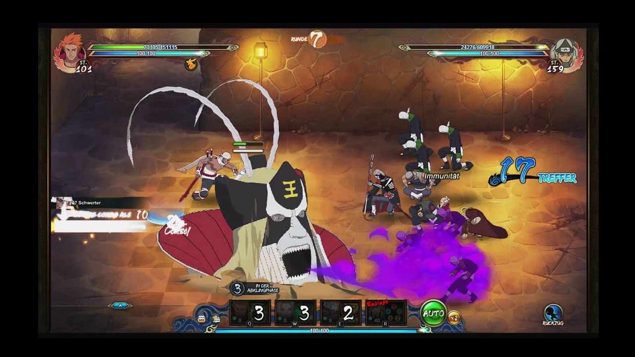 NARUTO ONLINE 🍃: Ninja Exam 347 忍考 - YouTube