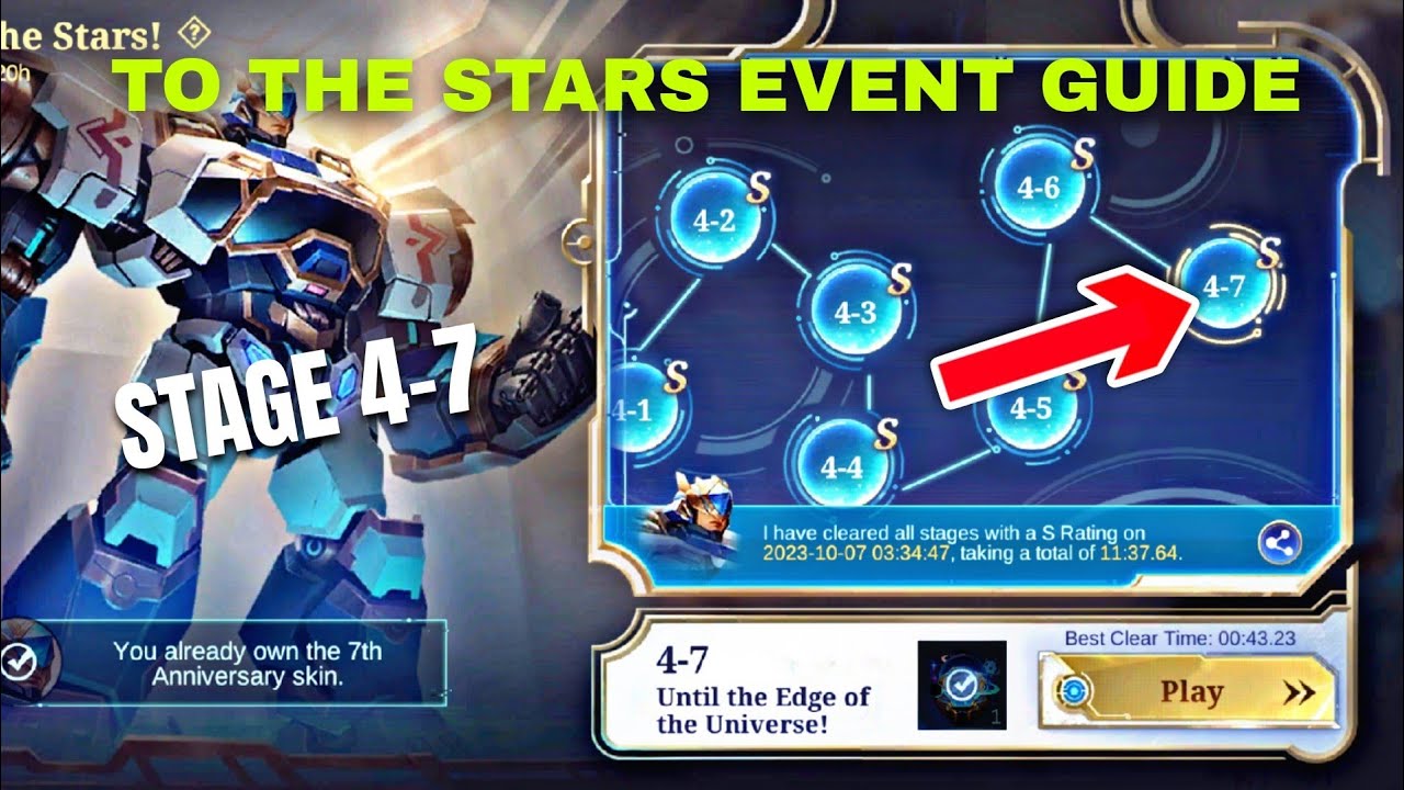 JOHNSON EVENT 4-7 GUIDE! TO THE STARS STAGE 4 MINI GAME EVENT MLBB ...