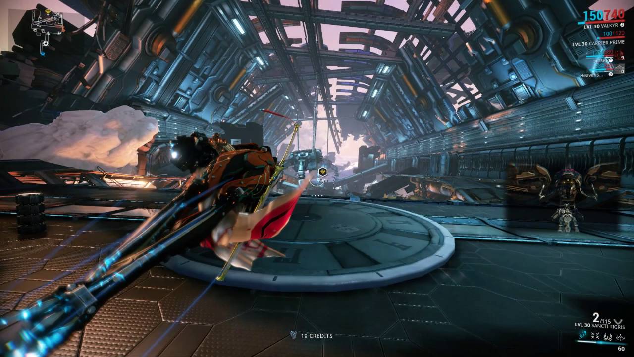 Warframe Raptor Assasination #2 Valkyr Sancti Tigris - YouTube