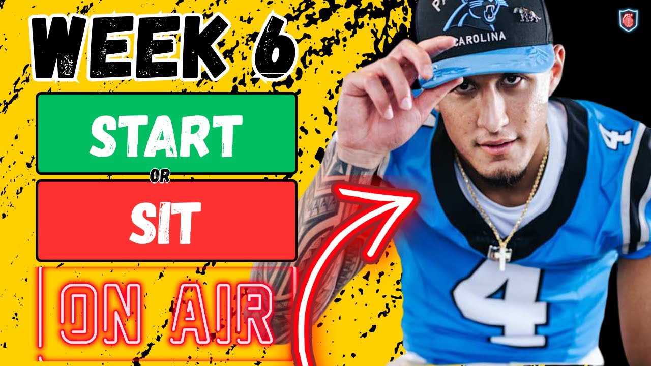 Week 6: Start Sit & Trade Advice | The Guyz FF - YouTube