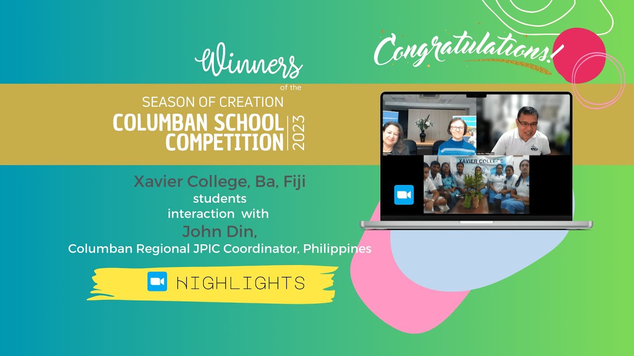 Xavier College, Ba, Fiji student winners interaction with John Din - YouTube