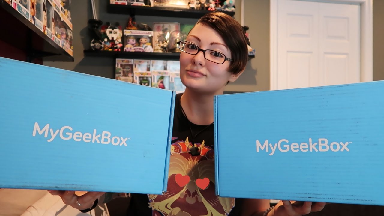 My Geek Box Unboxing - March & April 2017 - YouTube