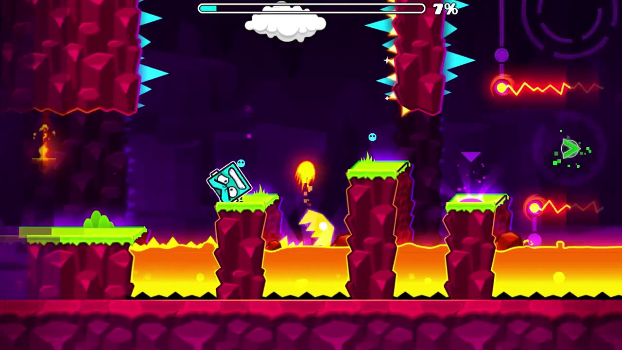 FINGERDASH COMPLETED?!?! GEOMETRY DASH V2.1! NEW ICONS NEW LEVELS NEW ...