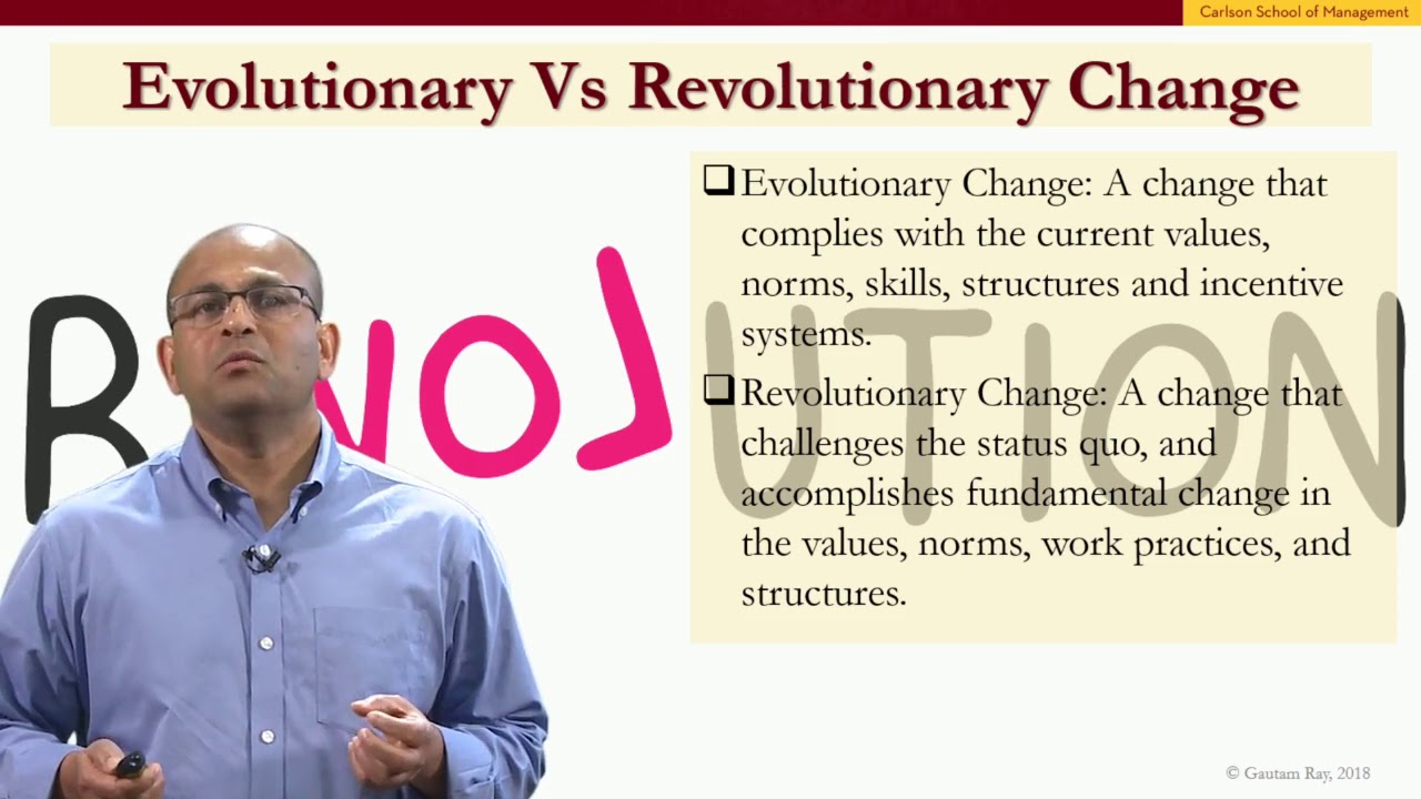 4.2-1 Evolutionary vs. Revolutionary Change - IS/IT Governance - YouTube