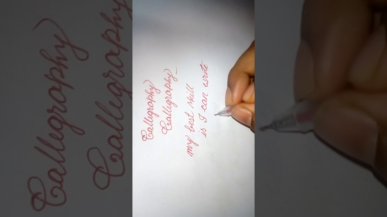 Introduction to cursive writing...শিখে নিন!!🤔 - YouTube