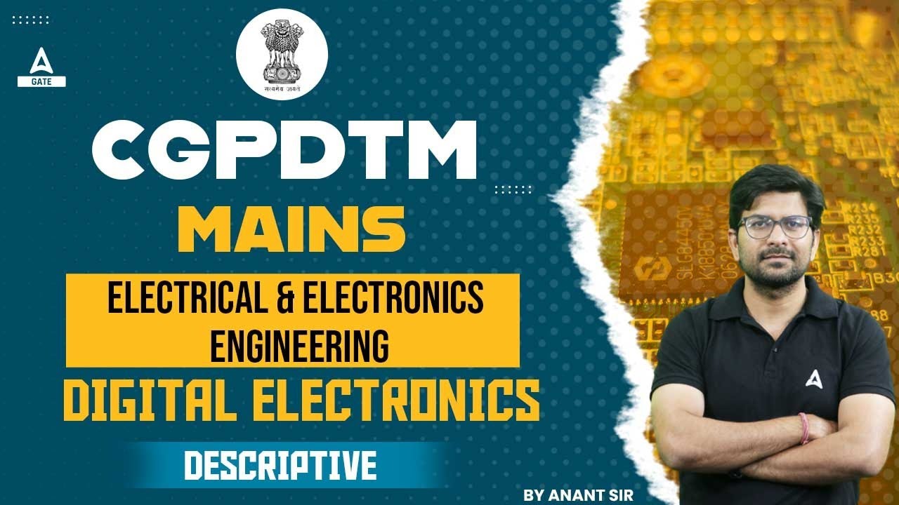 CGPDTM 2023 Mains | Electrical and Electronics Engineering (Descriptive ...