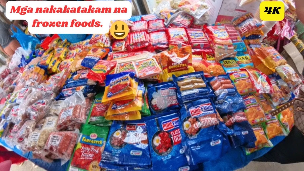 Frozen Food Price | Ngayon Lang Ulit Bumili ng Frozen Food sa Palengke ...