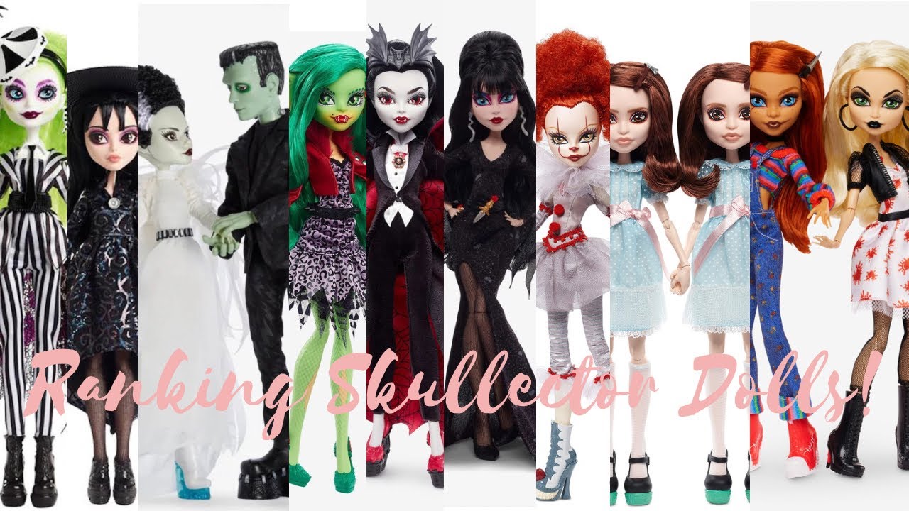 Ranking Every Monster High Skullector Doll! - YouTube
