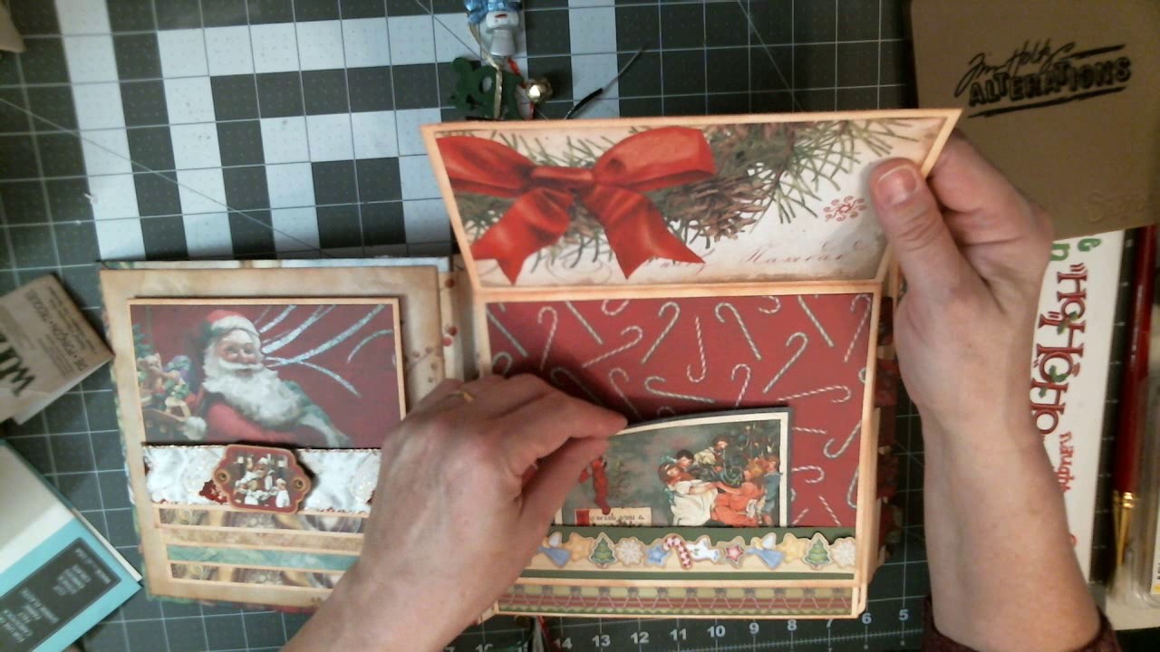 Interactive Christmas Memory Album 2016 (for sale) - YouTube