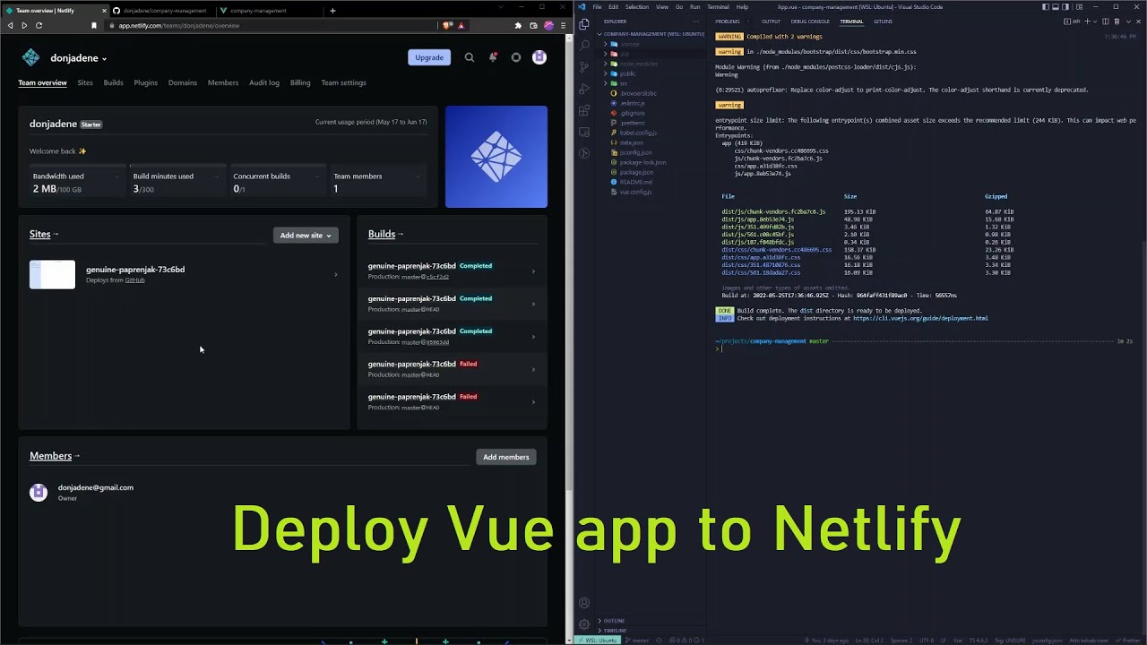 Ultimate Guide To Deploying Vue App To Netlify Best Free Website