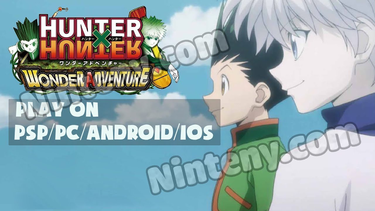 Hunter × Hunter Wonder Adventure PSP - action-adventure video game of ...