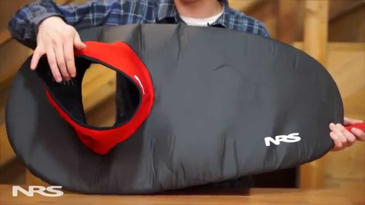 NRS Drylander Rawhide Sprayskirt - YouTube